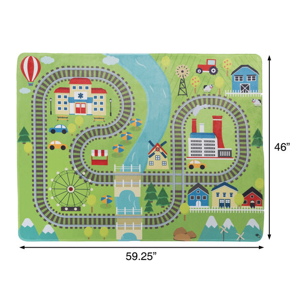 Hey! Play! Train Foam Playmat & Reviews | Wayfair.ca