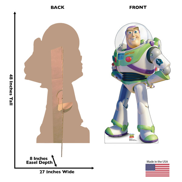 Advanced Graphics Disney Buzz Lightyear Toy Story Cardboard Stand Up ...