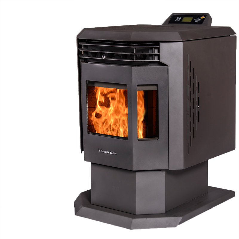 ComfortBilt Pellet Stoves 2,400 sq. ft. Direct Vent Pellets Stove ...