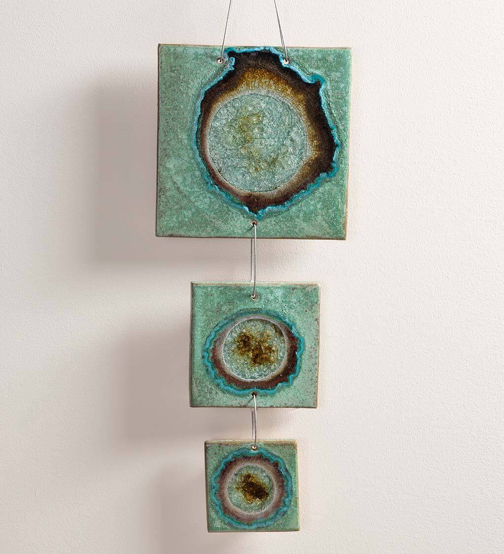 Brayden Studio® 3-Tiered Tile Wall Décor | Wayfair