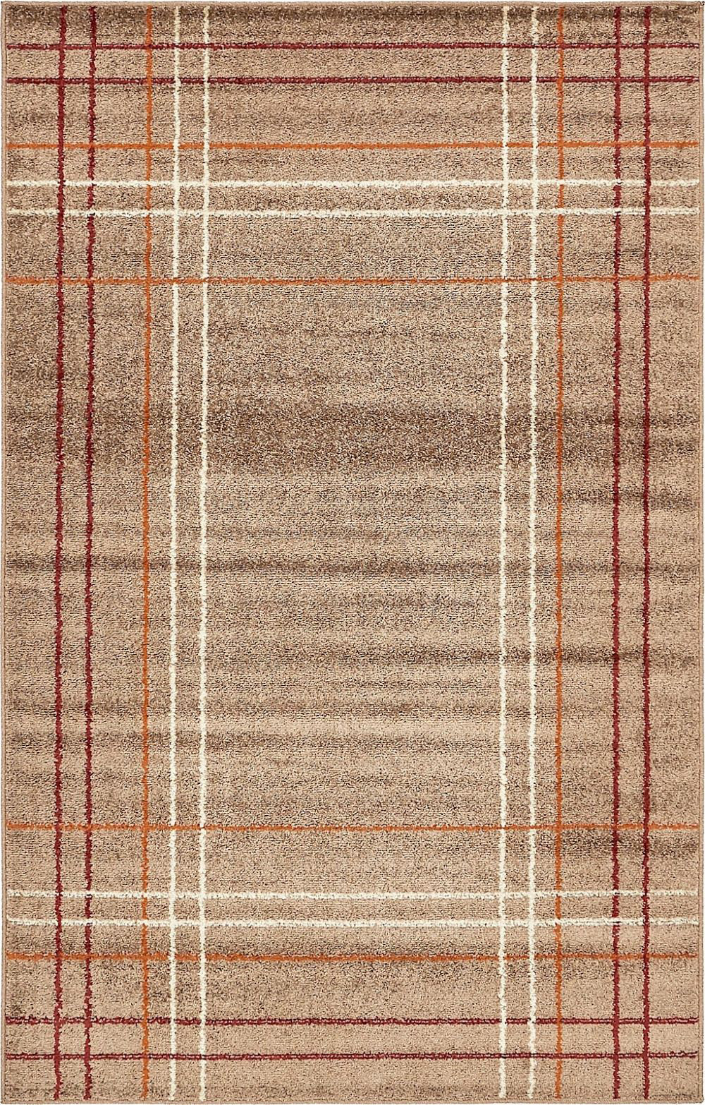 Charlton Home® Wiliams Performance Burgundy/Ivory/Terracotta Rug | Wayfair