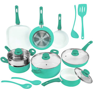 Green Cookware Sets| Up to 65% Off Until 11/20 | Wayfair | Wayfair