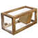 MyGift Wood Frame Clear Bread Loaf Storage Box | Wayfair