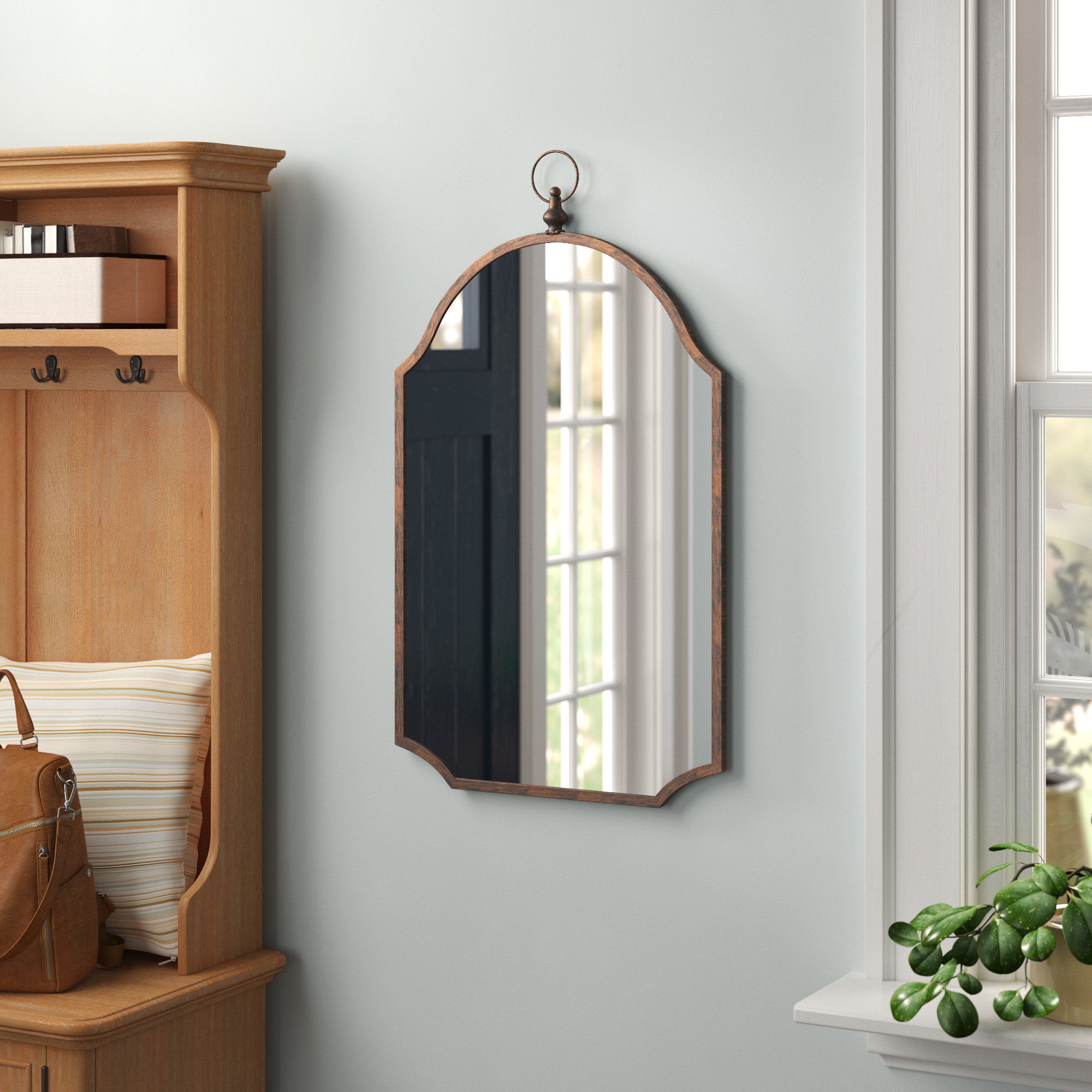 Three Posts™ Aubrielle Accent Mirror & Reviews | Wayfair