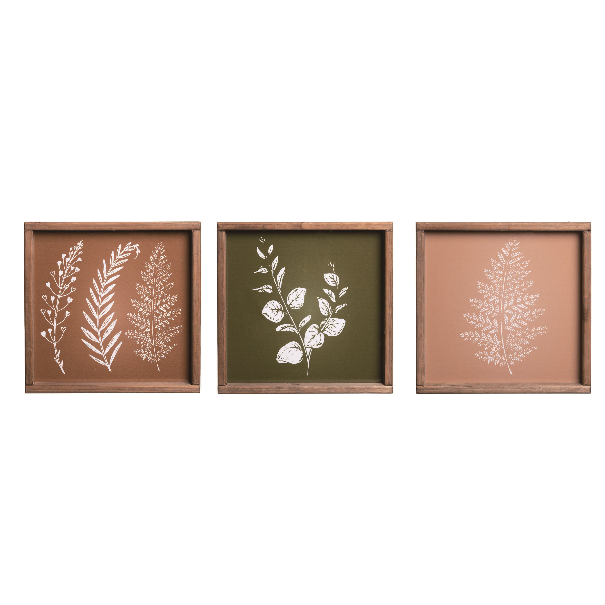 Red Barrel Studio® 3 Piece Calming Block Wall Décor Set | Wayfair