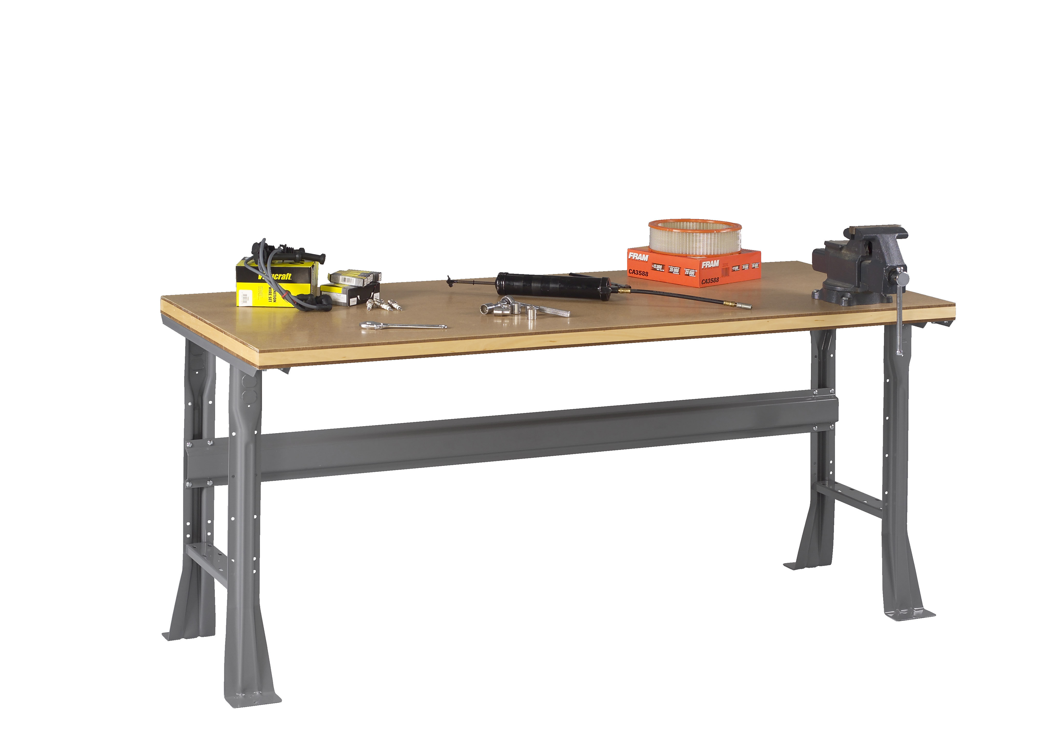 Tennsco Wood Top Workbench | Wayfair