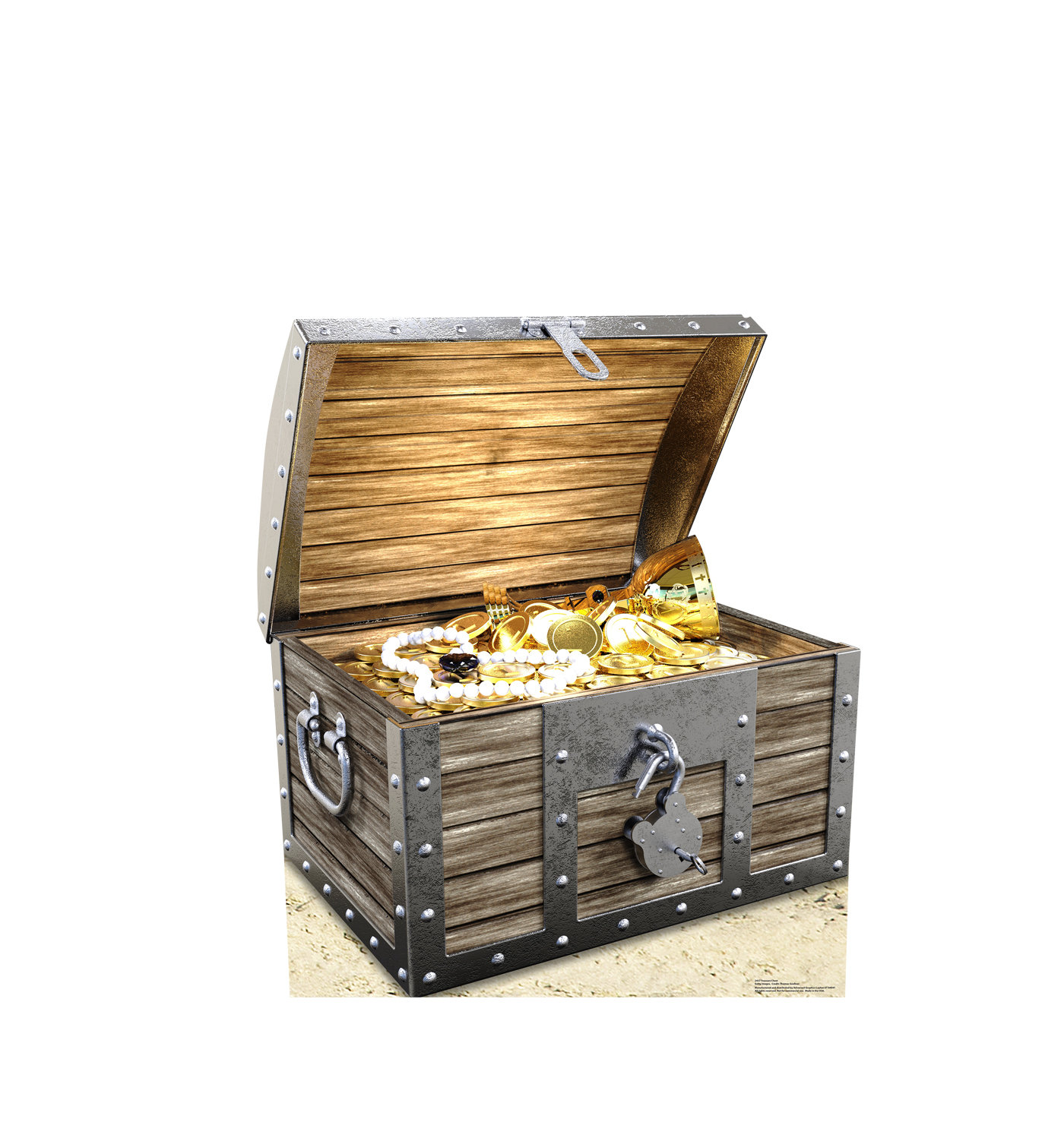 Advanced Graphics Treasure Chest Standup | Wayfair