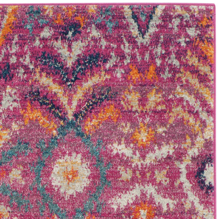 Mistana™ Christa Performance Fuchsia Rug & Reviews | Wayfair