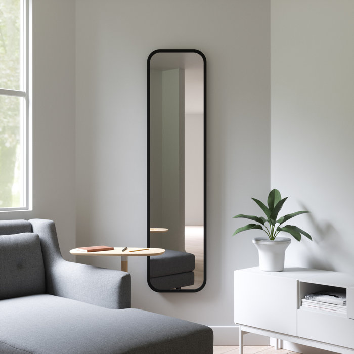 Umbra Hub Rectangle Rubber Mirror & Reviews | Wayfair