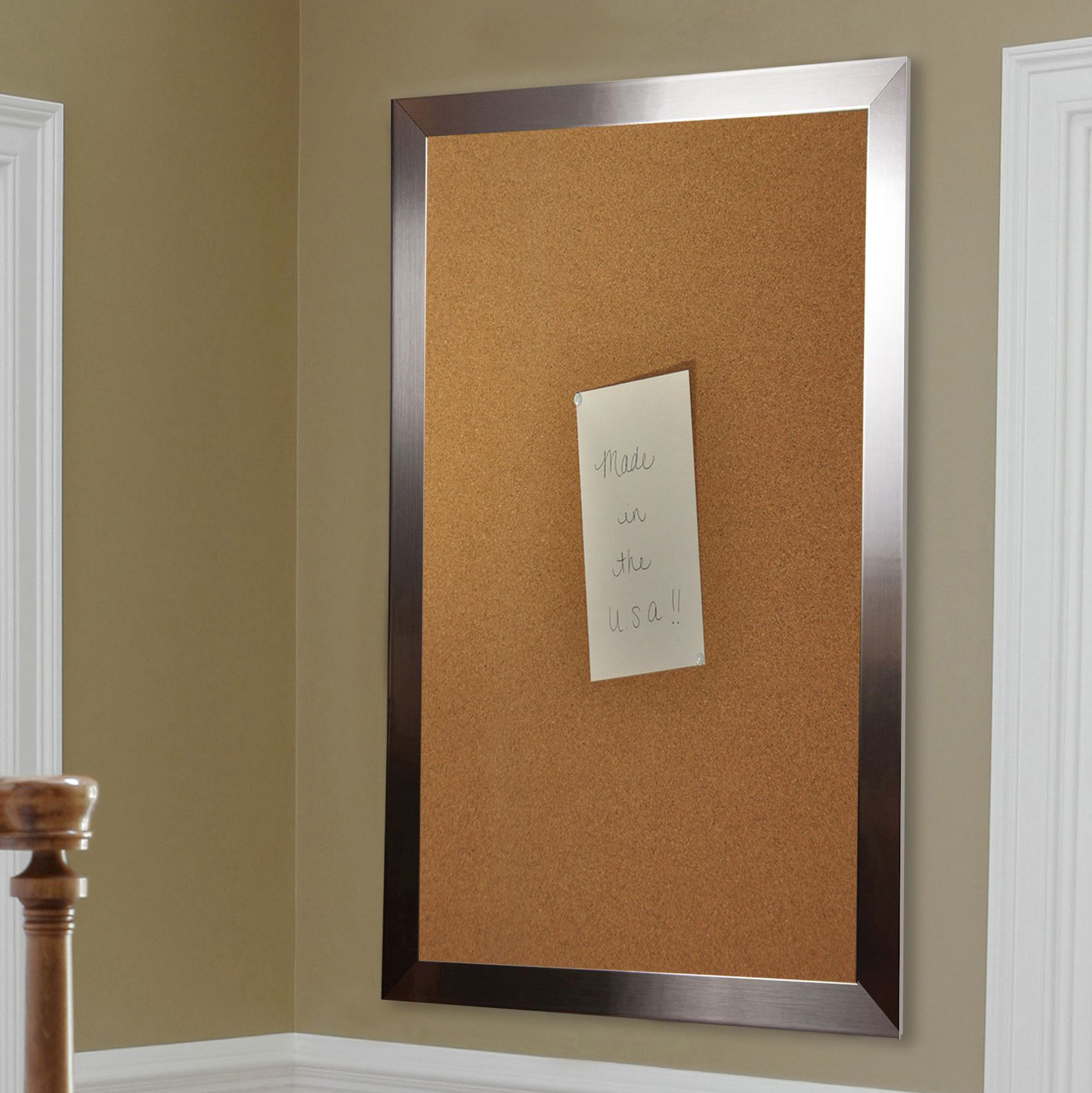 Lark Manor Linlin Wall Mounted Bulletin Board | Wayfair