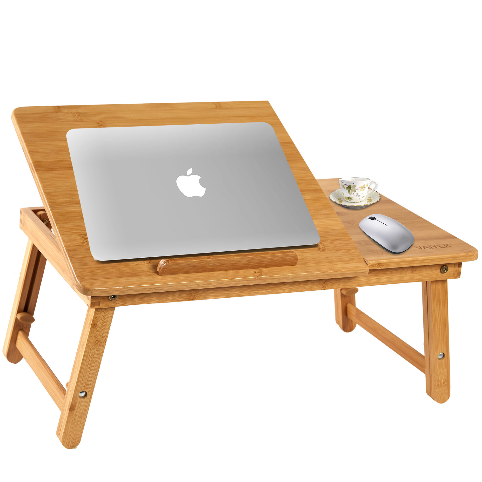 Vaiyer Bamboo Laptop Tray | Wayfair