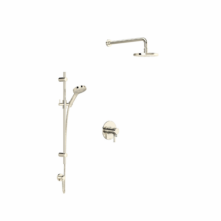House of Rohl Lombardia Pressure Balanced Complete Shower System with ...