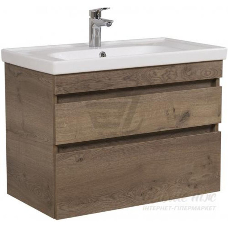 Union Rustic Lachlan 700mm Wall Hung Single Vanity Unit | Wayfair.co.uk