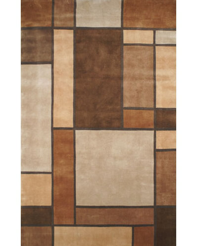 American Home Rug Co. Casual Contemporary Geometric Handmade Tufted ...