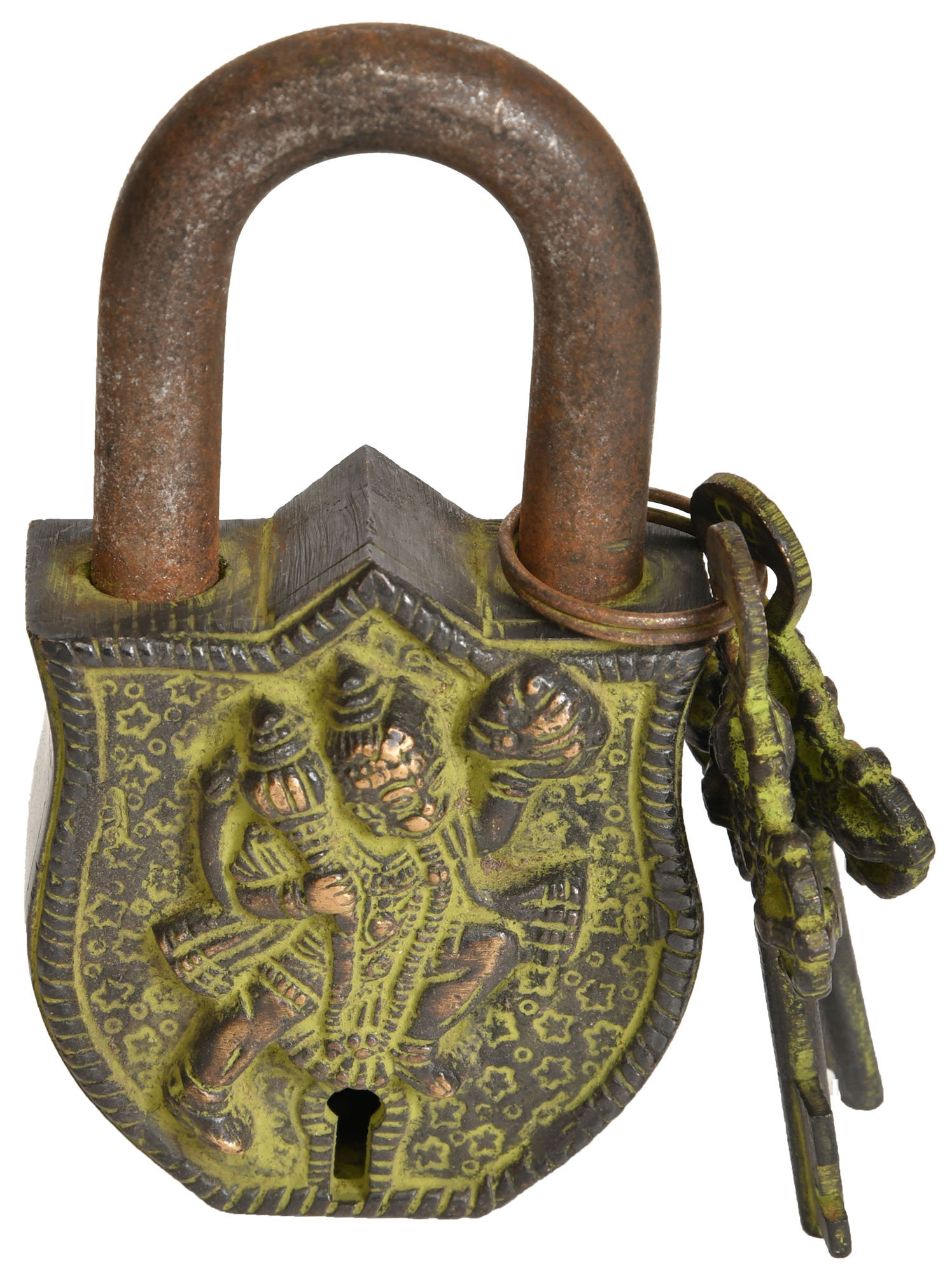 Exotic India Hanuman Temple Lock | Wayfair