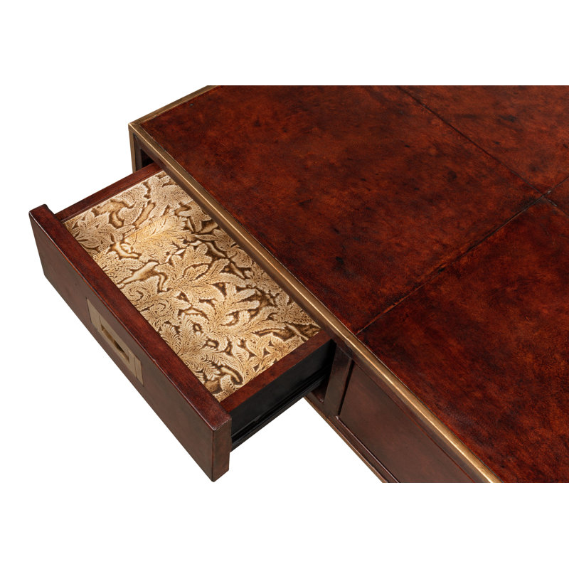 Sarreid Ltd 49'' Rectangular Secretary Desk | Perigold