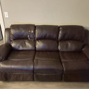 Wade Logan® Mccubbin 83'' Leather Match Pillow Top Arm Reclining Sofa ...