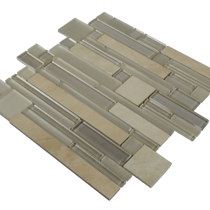 Symple Stuff Golz 12" x 12" Versailles Mosaic Tile | Wayfair