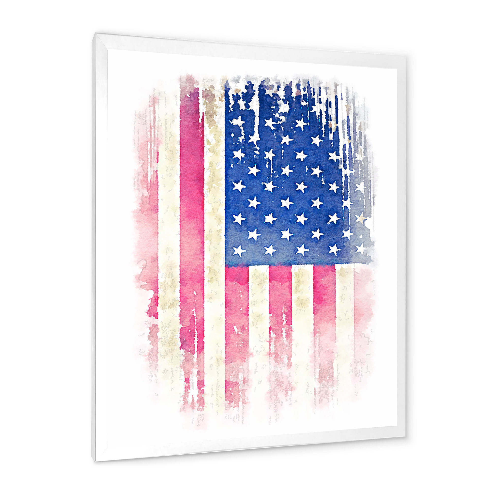 17 Stories American Flag Grunge II American Flag Grunge II - on | Wayfair