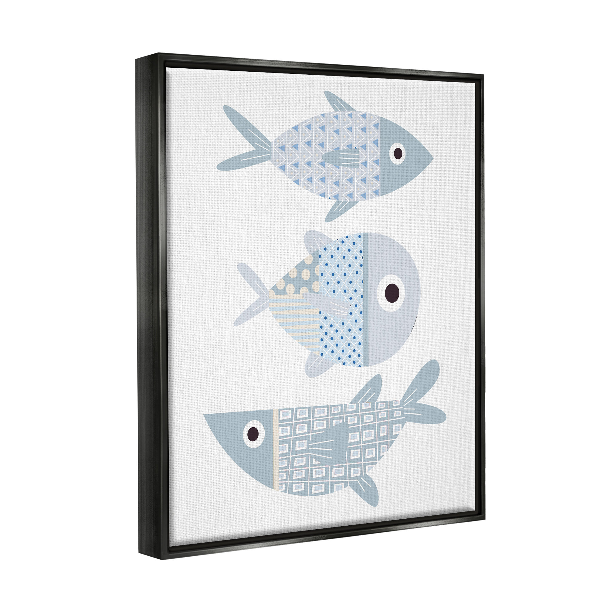 Dovecove Various Patterned Aquatic Fish Design by - Floater Frame ...