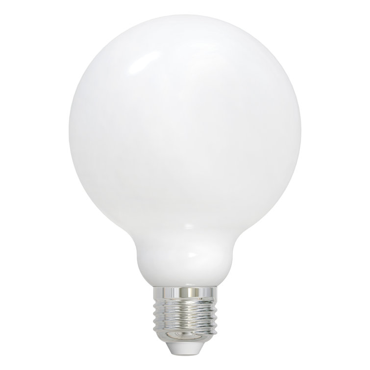 EGLO 8.5 Watt (40 Watt Equivalent), G30 LED, Dimmable Light Bulb, Warm ...