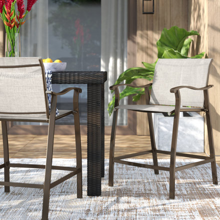 Wayfair | Outdoor Counter Height Patio Bar Stools You'll Love in 2022