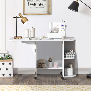 Wayfair | Sewing White Craft & Sewing Tables You'll Love in 2023