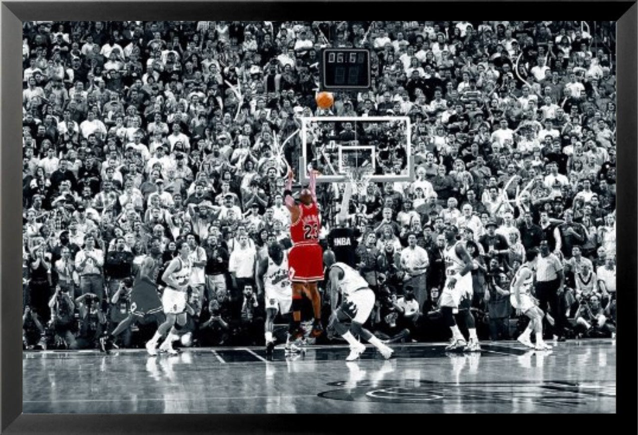 Latitude Run 'Michael Jordan - the Last Shot Sports - NBA Chicago Bulls ...