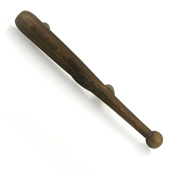Anne at Home Curiosities Baseball Bat Appliance Pull | Wayfair