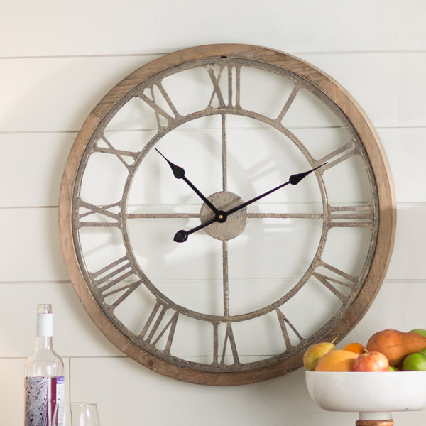 Williston Forge Aekjot Wall Clock & Reviews | Wayfair