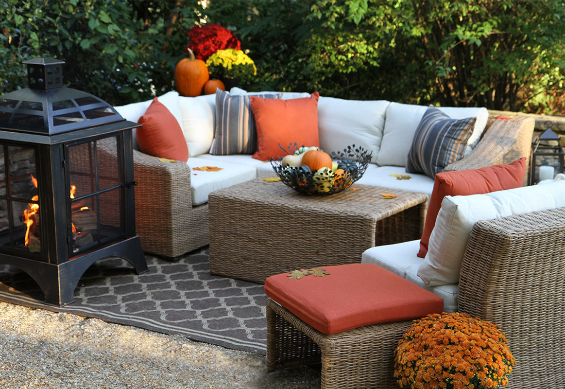 Modern Rustic Outdoor Design Photo by Wayfair