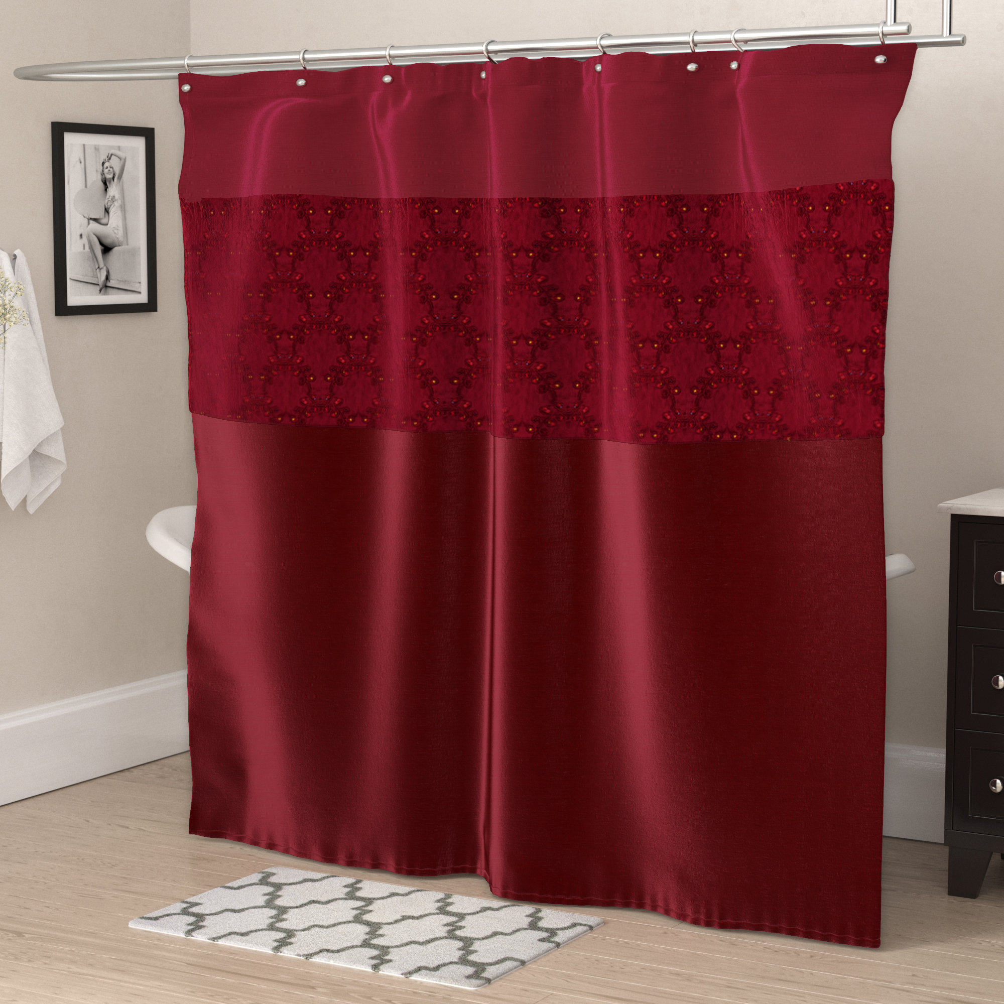 House Of Hampton® Riya Single Shower Curtain And Reviews Wayfair