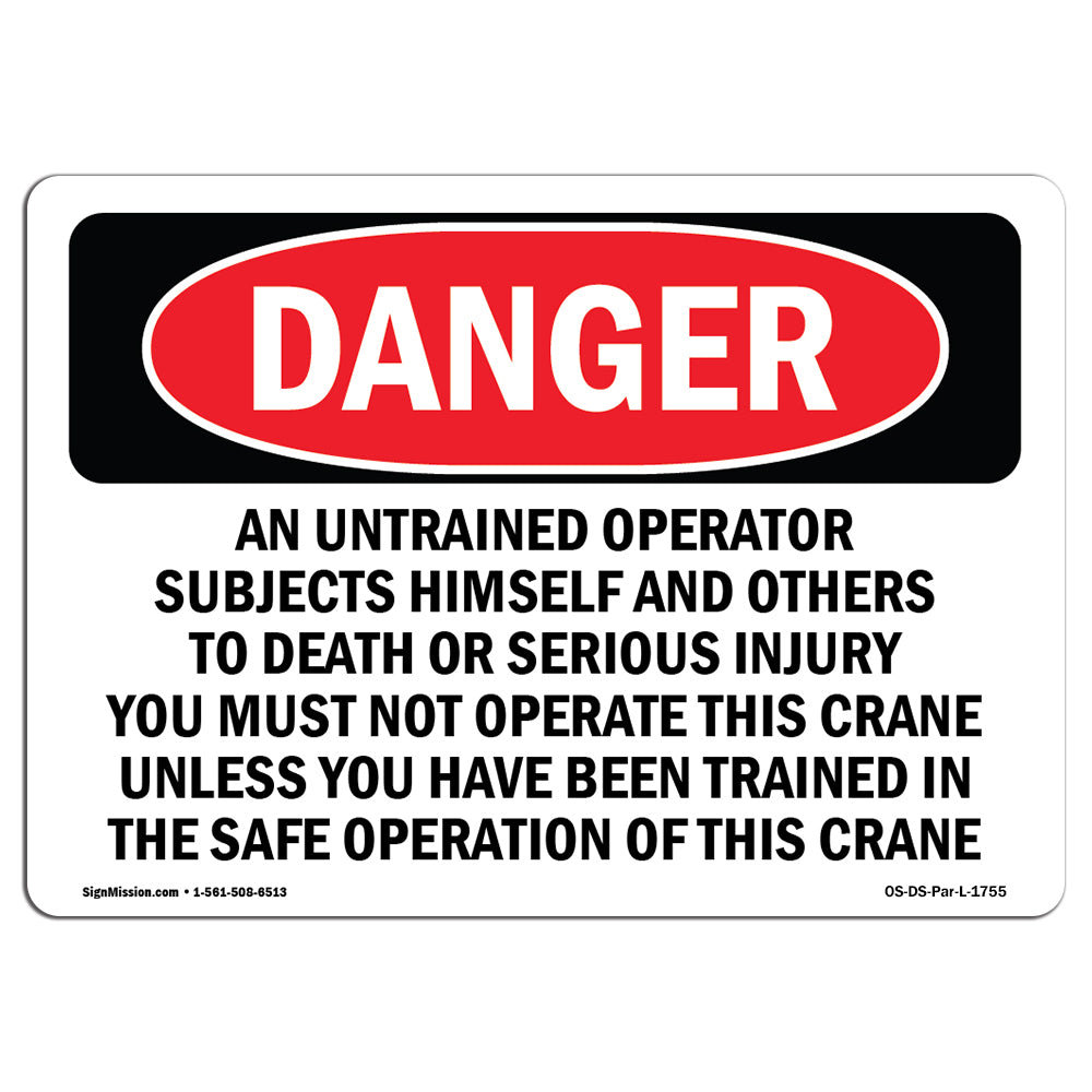 SignMission Danger Sign | Wayfair