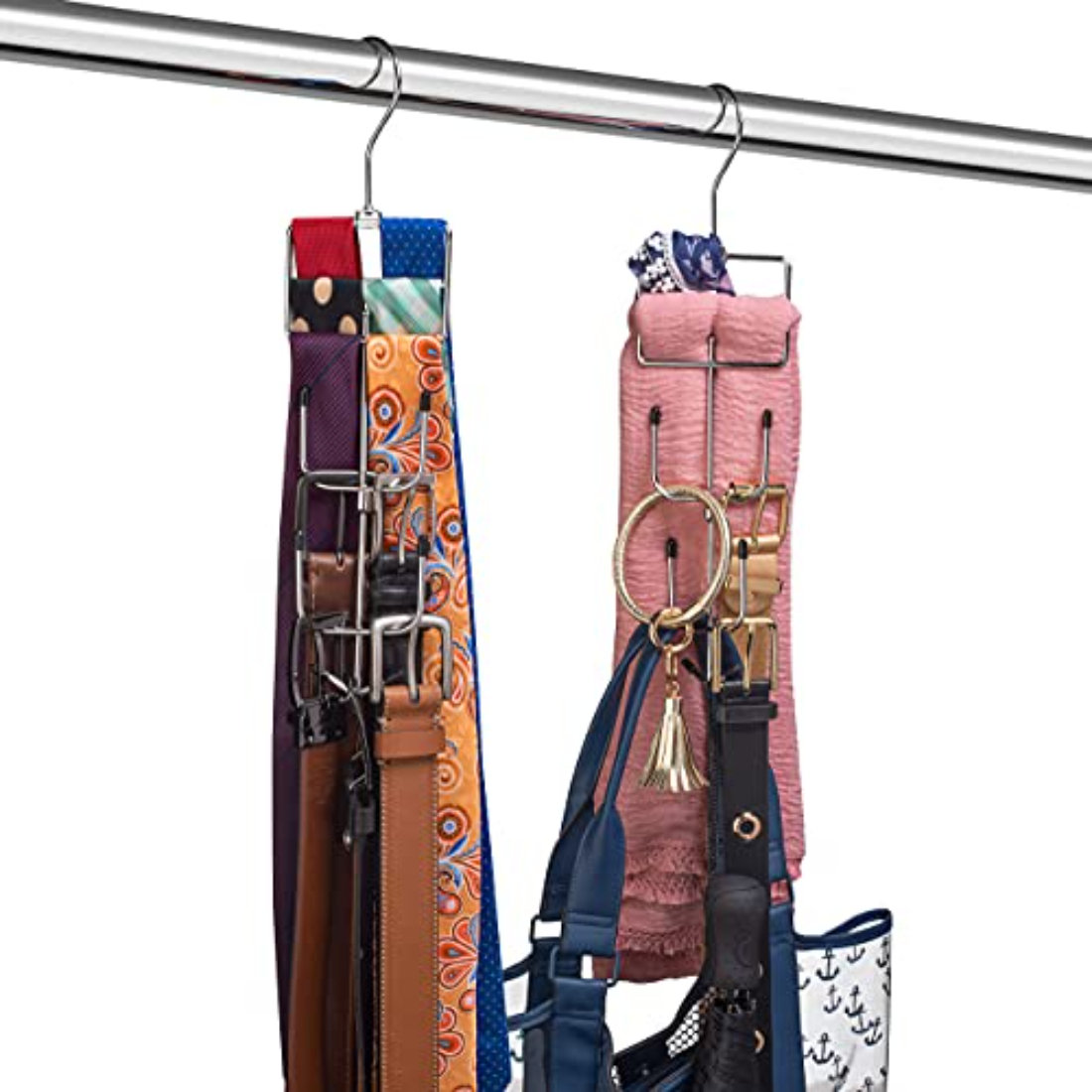 Rebrilliant Multi-Tier Space Saving Hangers Made Of Alloy Steel, With ...