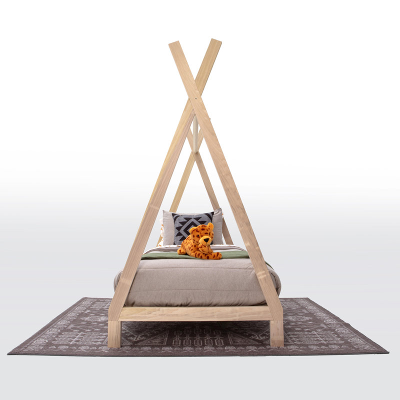 Loon Peak® Everlei Solid Wood Bed | Wayfair