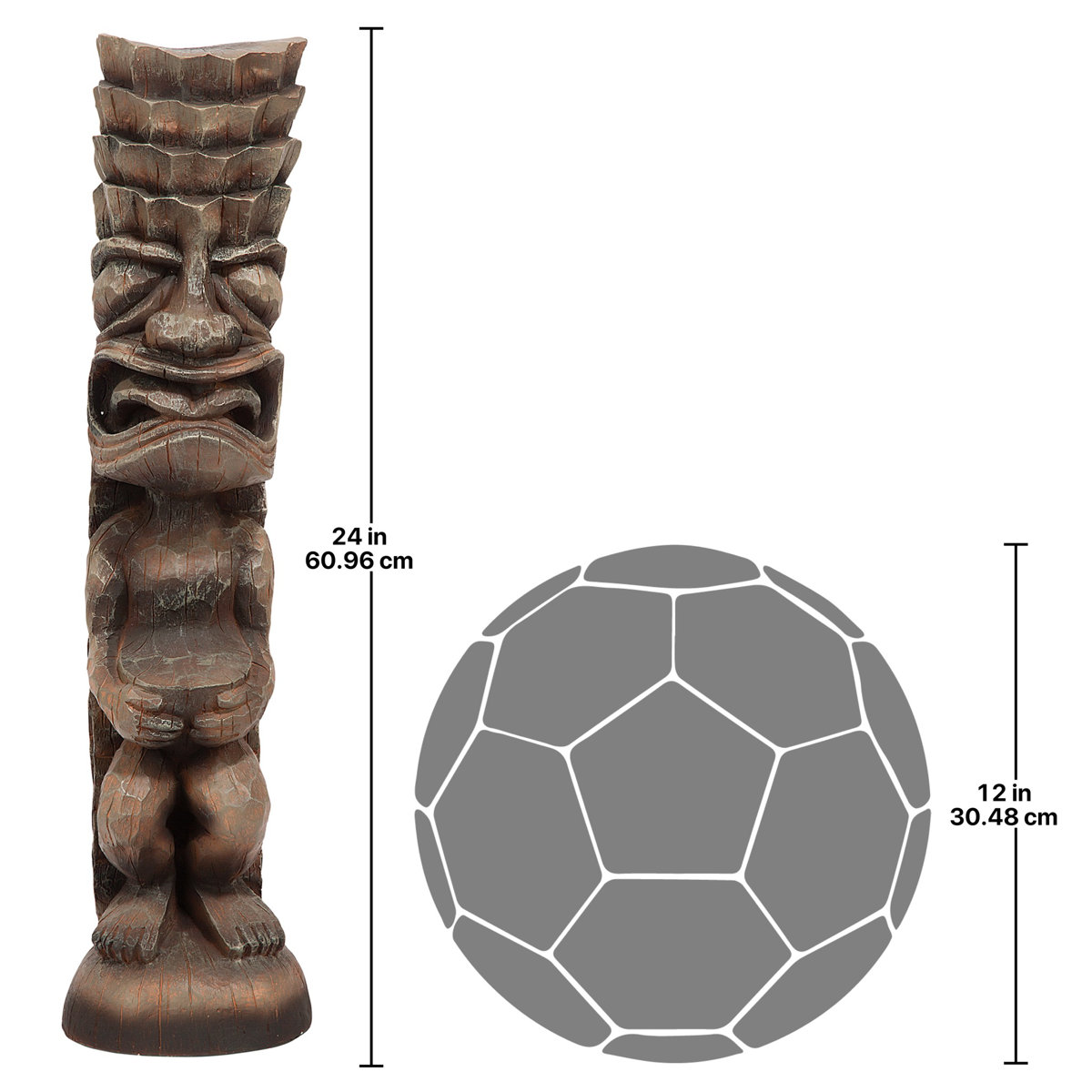 Design Toscano Tiki God of The Luau Statue & Reviews | Wayfair