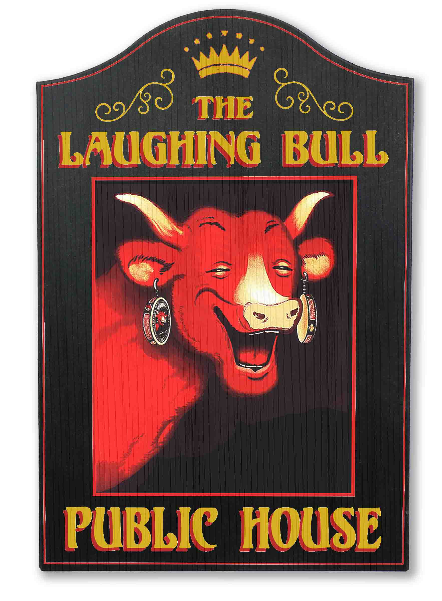 Winston Porter Laughing Bull Cambridge Sign Wall Décor | Wayfair