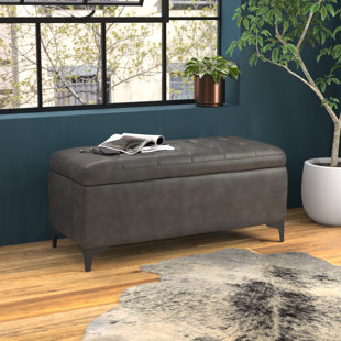 Upholstered Storage Ottoman | Wayfair