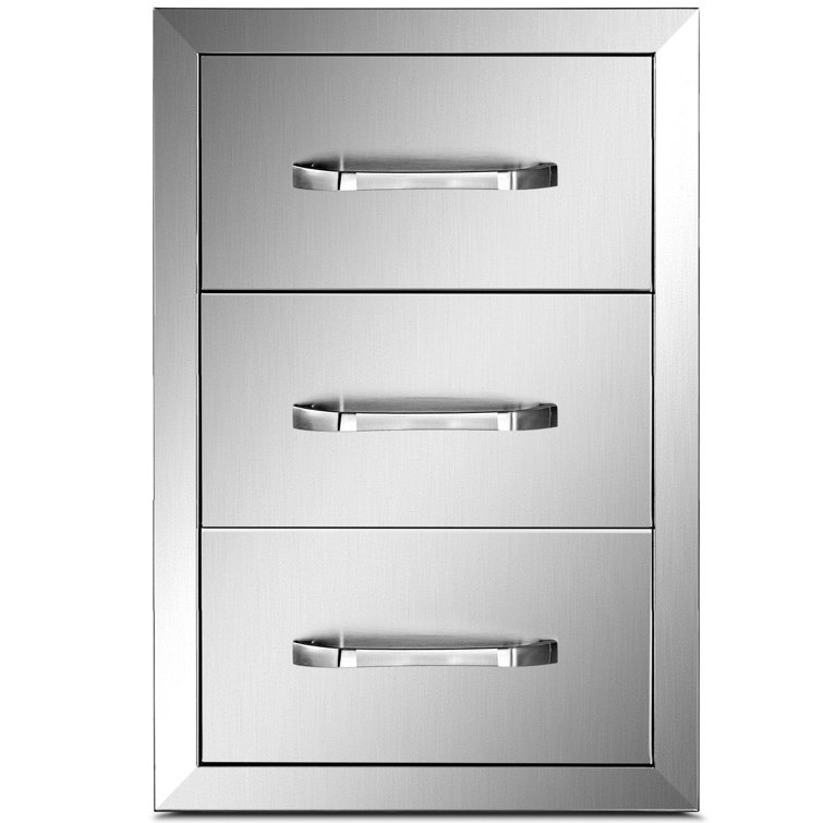VEVOR 15.7'' Stainless Steel Drop-In Drawers | Wayfair.ca