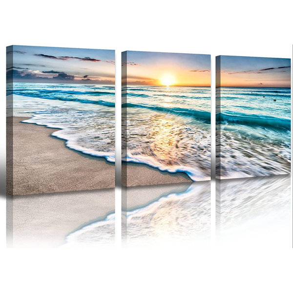 Dovecove 3 Piece Wrapped Canvas Print Set | Wayfair