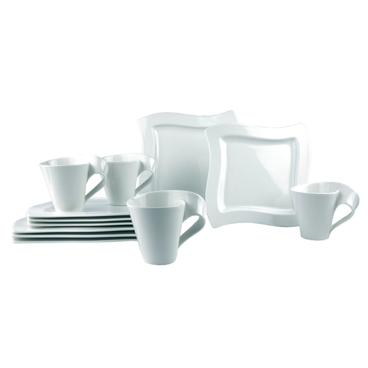 Villeroy & Boch New Wave Porcelain China Dinnerware - Set of 12 ...
