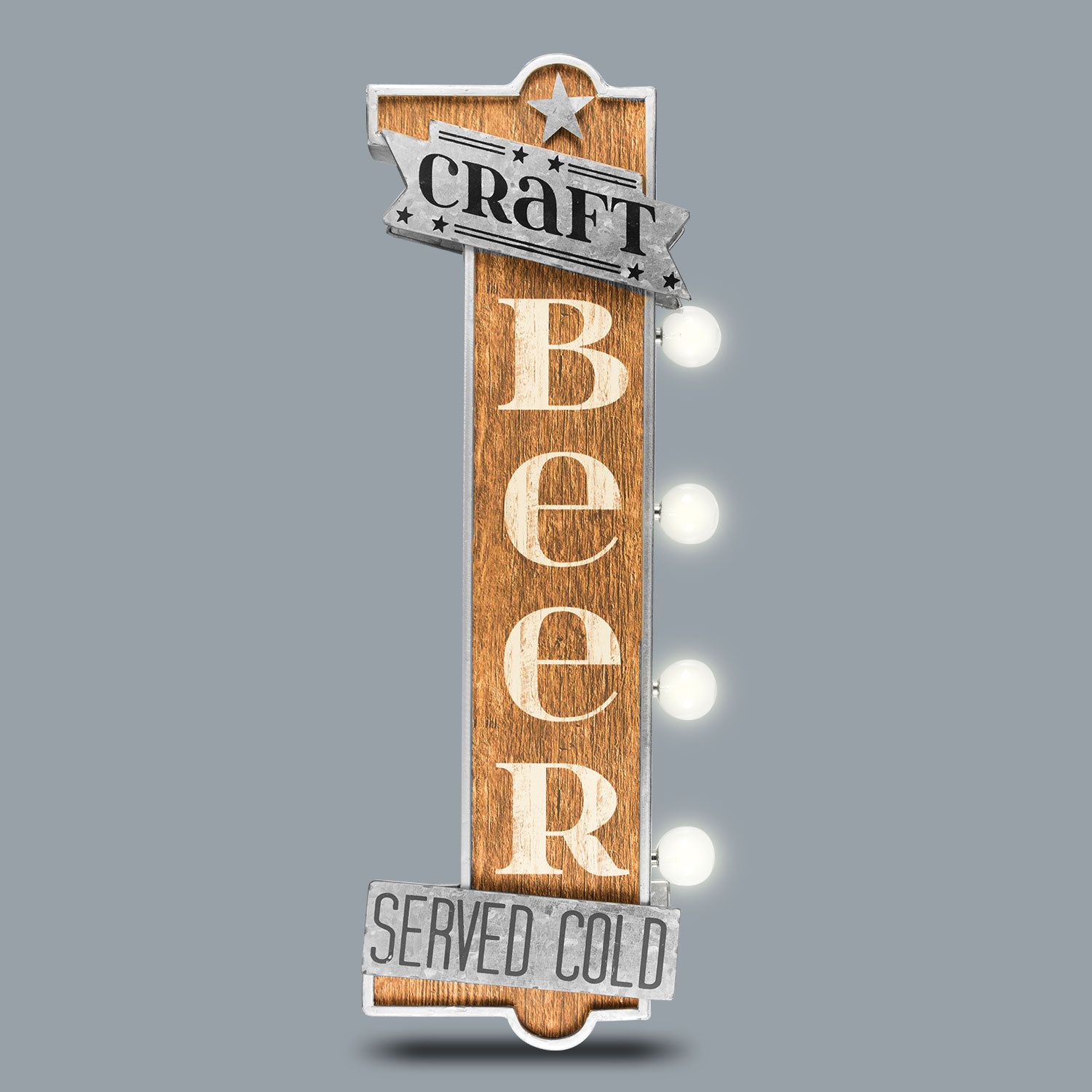 17 Stories Valmar Craft Beer LED Marquee Sign & Reviews | Wayfair