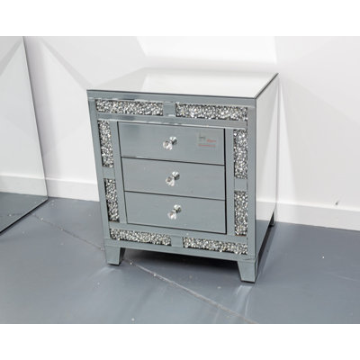 Silver Bedside Tables You'll Love | Wayfair.co.uk