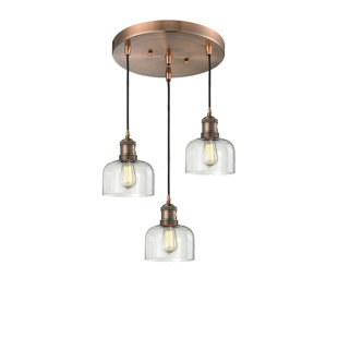 Wayfair | 3 Light Cluster Pendant Lighting You'll Love in 2022