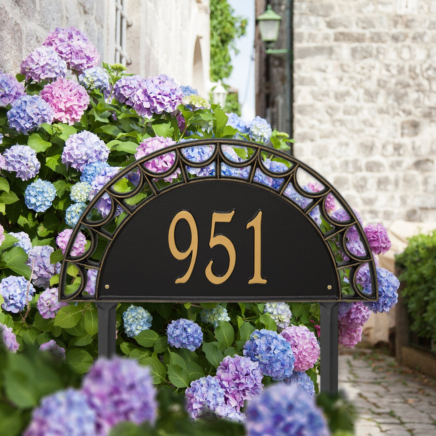 Whitehall Products Signature Series 1-Line Lawn Address Sign | Wayfair
