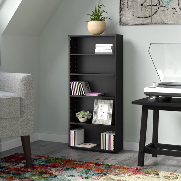 Ebern Designs Lansing 5-Tier Multimedia Wall Mounted Media Storage ...