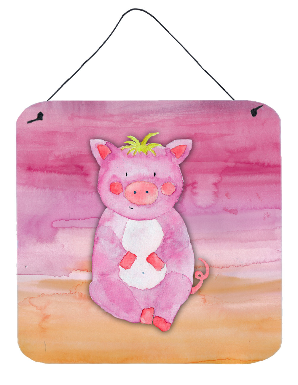 East Urban Home Pig Contemporary Gloss Wall Décor | Wayfair