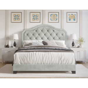 House of Hampton® Endya Upholstered Bed | Wayfair