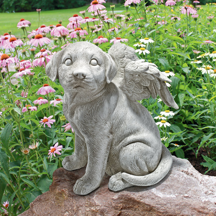 Design Toscano Dog Pet Memorials Stone Statue & Reviews - Wayfair Canada