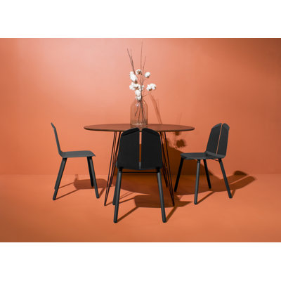 Tronk Design Noa Metal Slat Back Side Chair | Wayfair